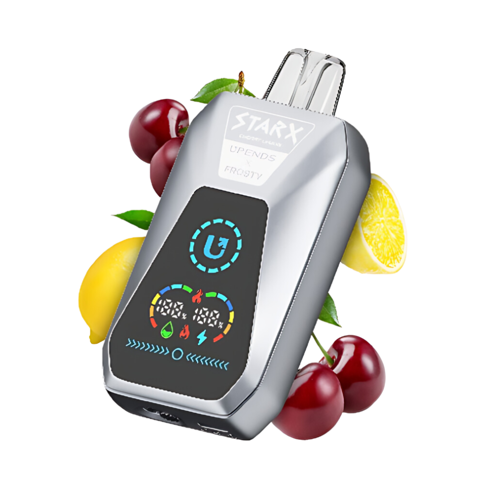 Pod Descartável StarX Frosty - 20.000 Puffs - Cherry Lemon - Vapor Gringo!